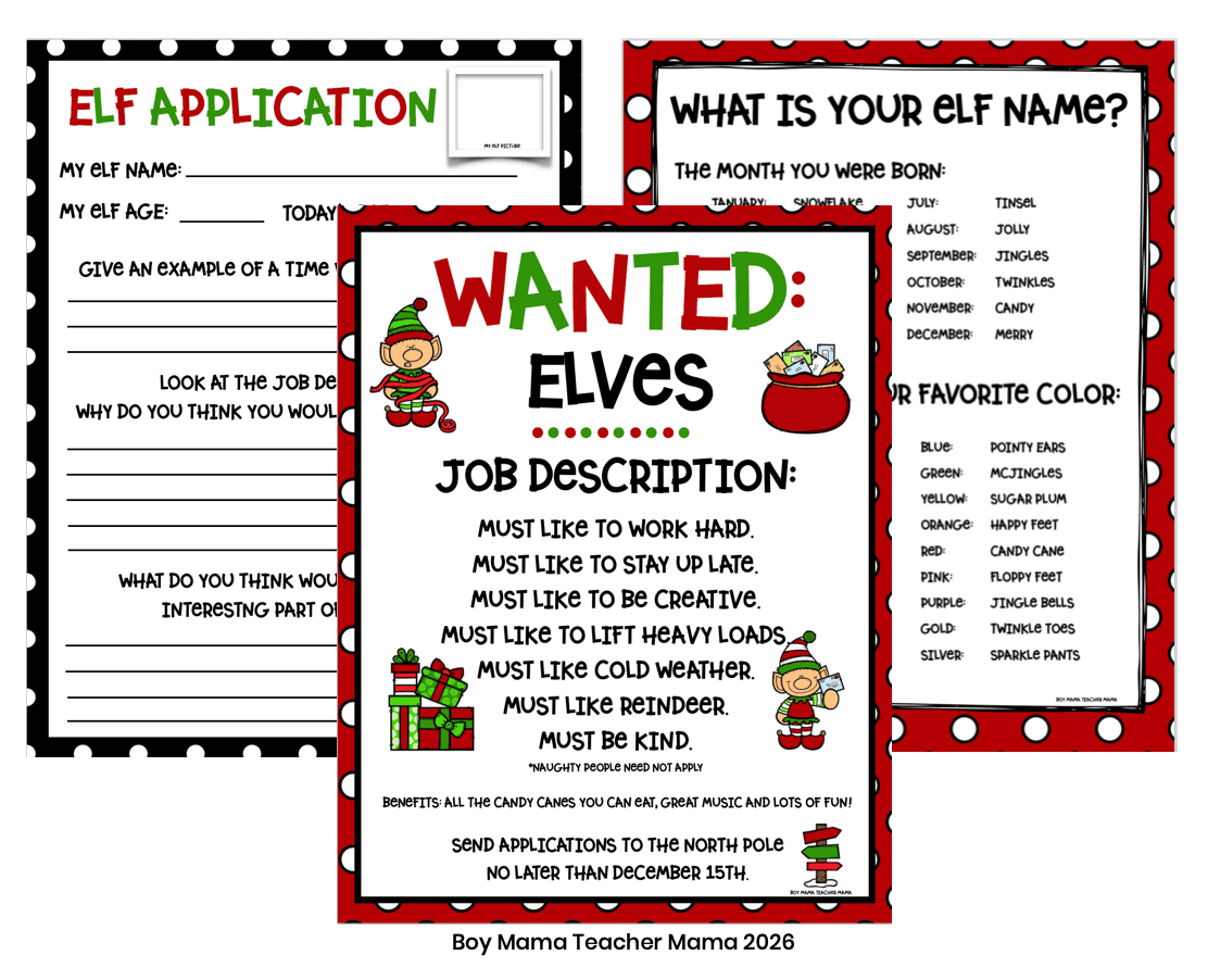 Elves Wanted! The Best Holiday Writing Activity Ever