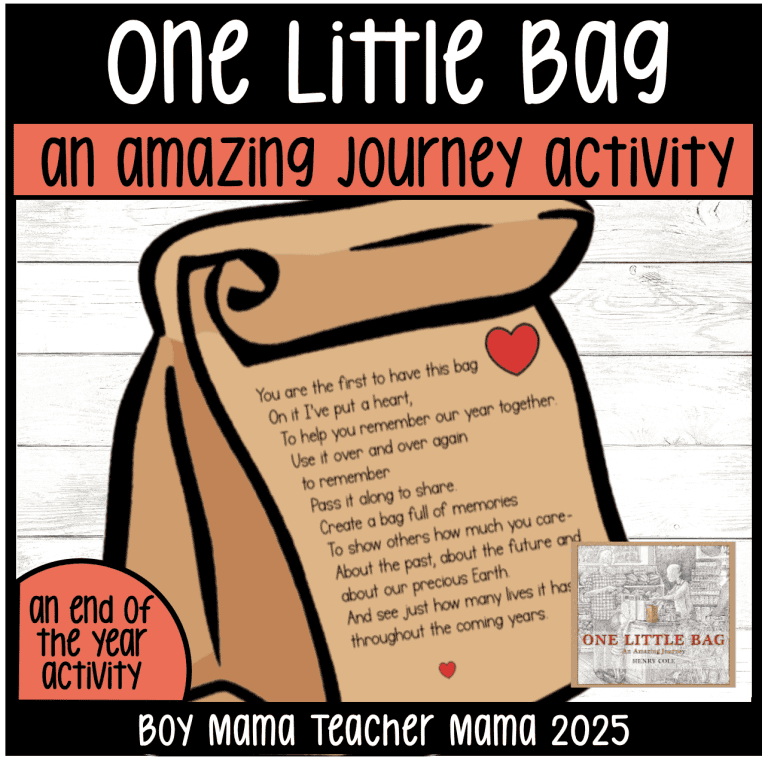 One Little Bag: A Beautiful End of Year Memory Activity